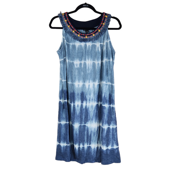 new directions | Dresses | New Directions Womens Dress Size Large Blue ...